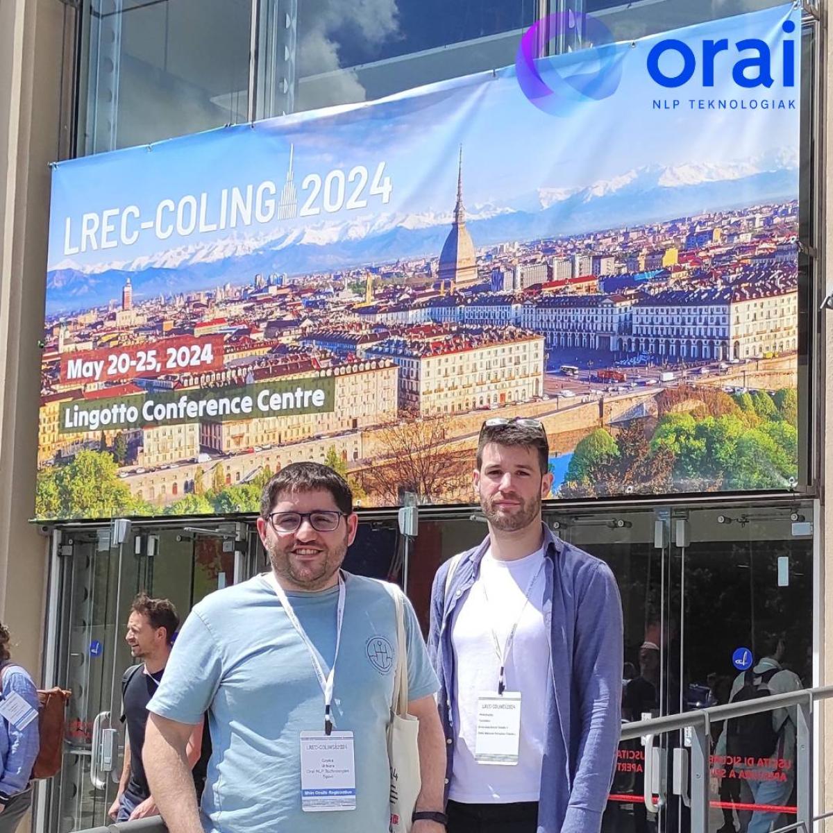 ORAI en la conferencia LREC-COLING 2024 | Orai